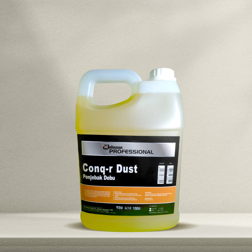 SC JOHNSON CONQ-R DUST PENJEBAK/PENGANGKAT DEBU 4 LITER – jni-co-id